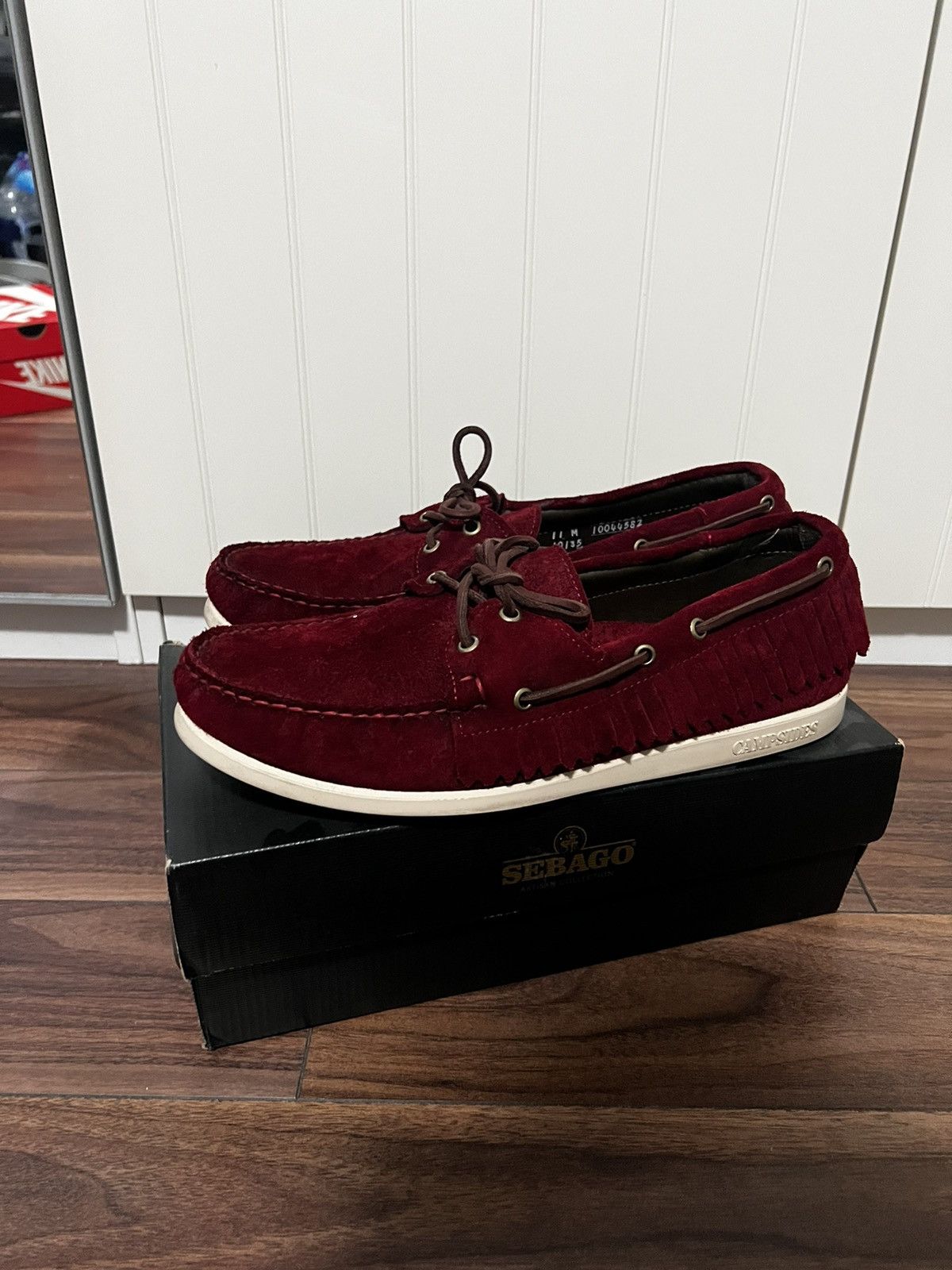 Sebago Last price drop - Ronnie Fieg x Sebago Mohican Scarlet | Grailed