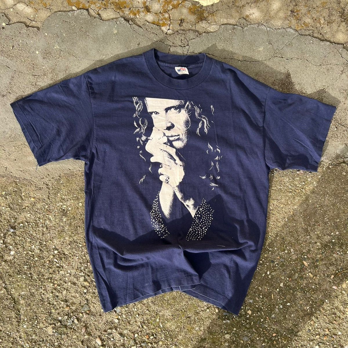 Vintage Vintage 90s Simply Red Pop Band Photo Tshirt Navy Og 1992 | Grailed