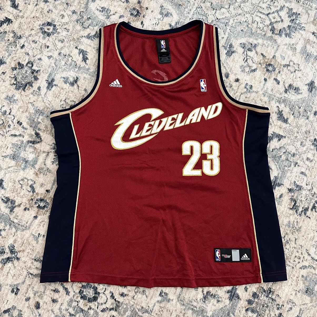 Adidas × NBA × Vintage Crazy Cleveland Cavaliers Lebron James NBA4HER ...