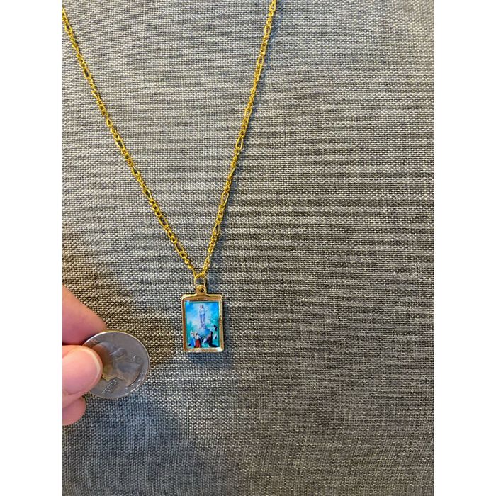 Generic Beautiful Our Lady of Fatima Pendant Necklace | Grailed