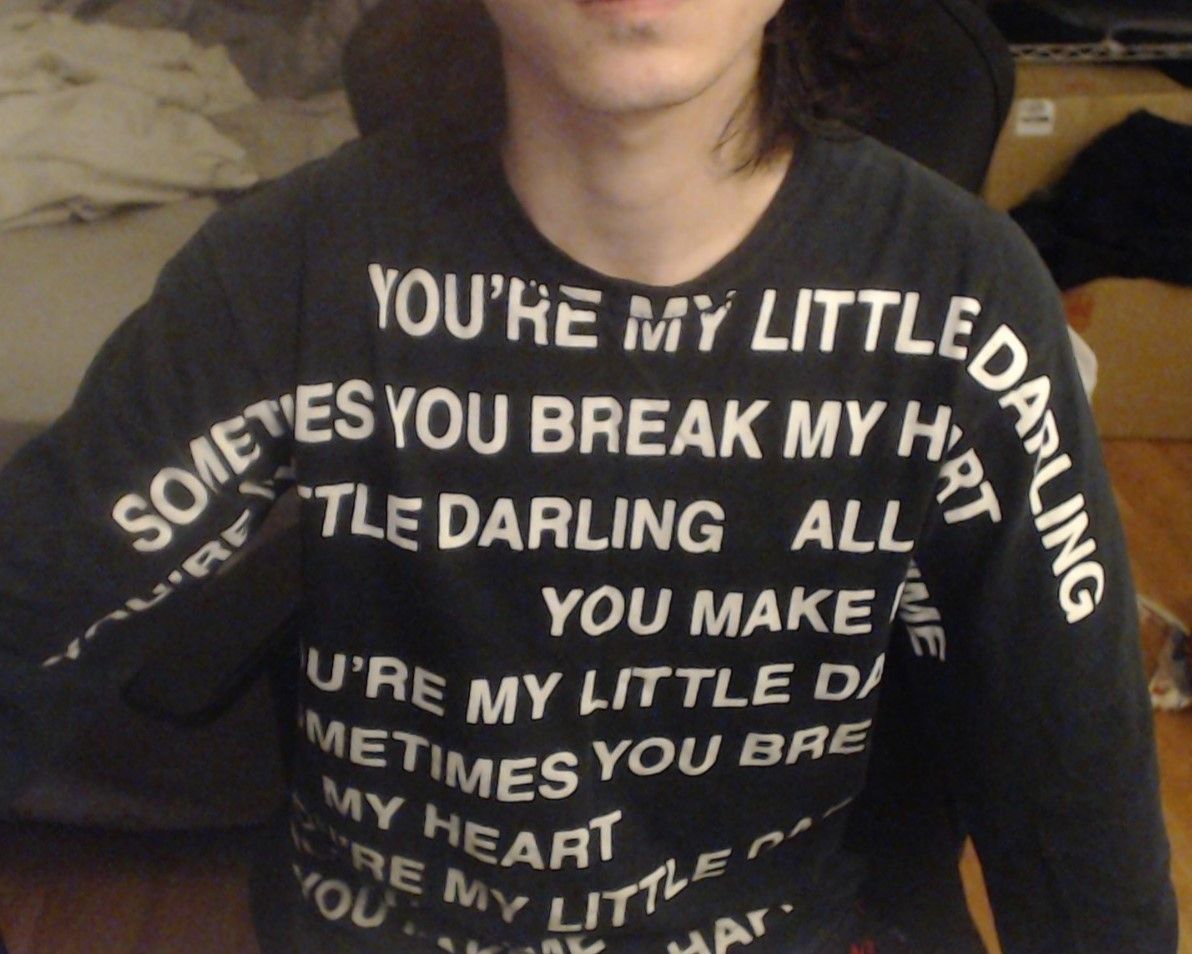 Comme des Garcons × Junya Watanabe SS02 Poem Longsleeve | Grailed