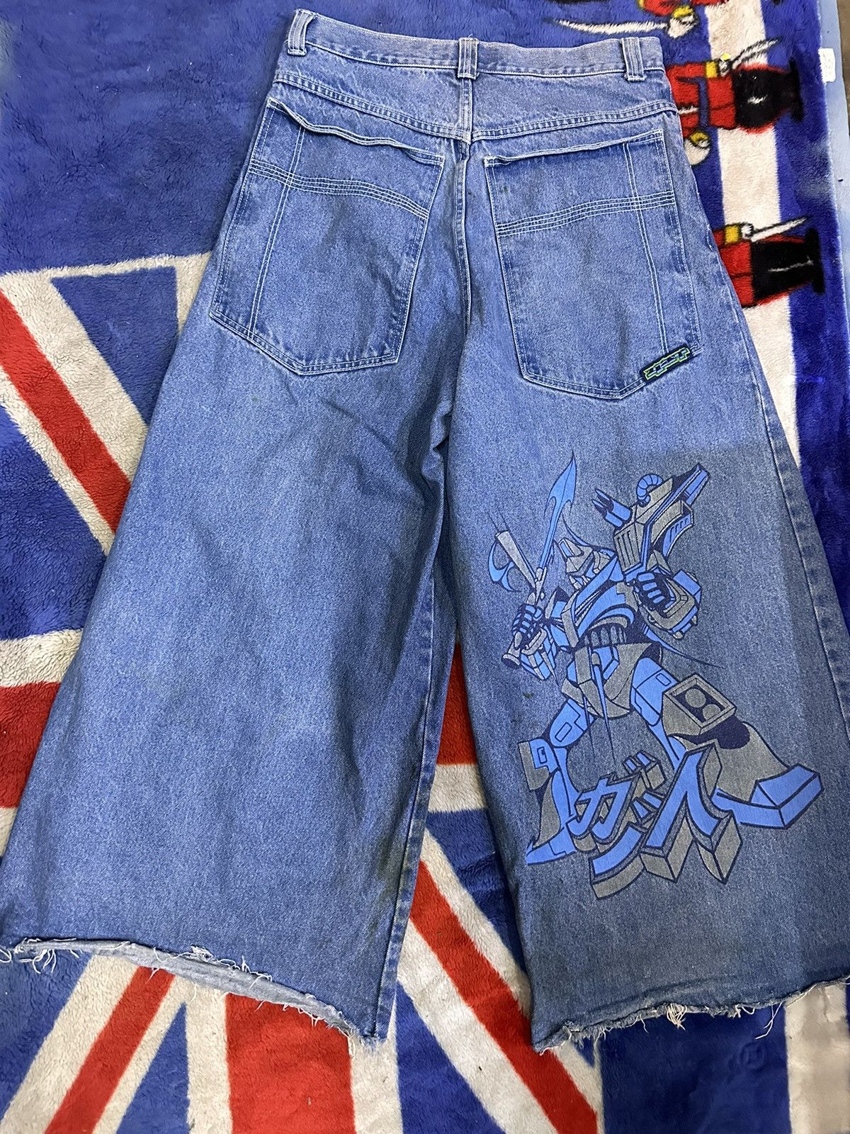 JNCO × Japanese Brand × Streetwear RARE🔥GAT X GUNDAM Baggy Flare JNCO ...