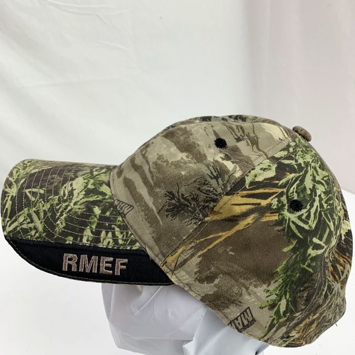 Bally RMEF Camouflage Ball Cap Hat Adjustable Baseball | Grailed