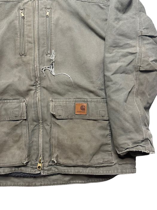 Carhartt Distressed Carhartt Jacket | Grailed