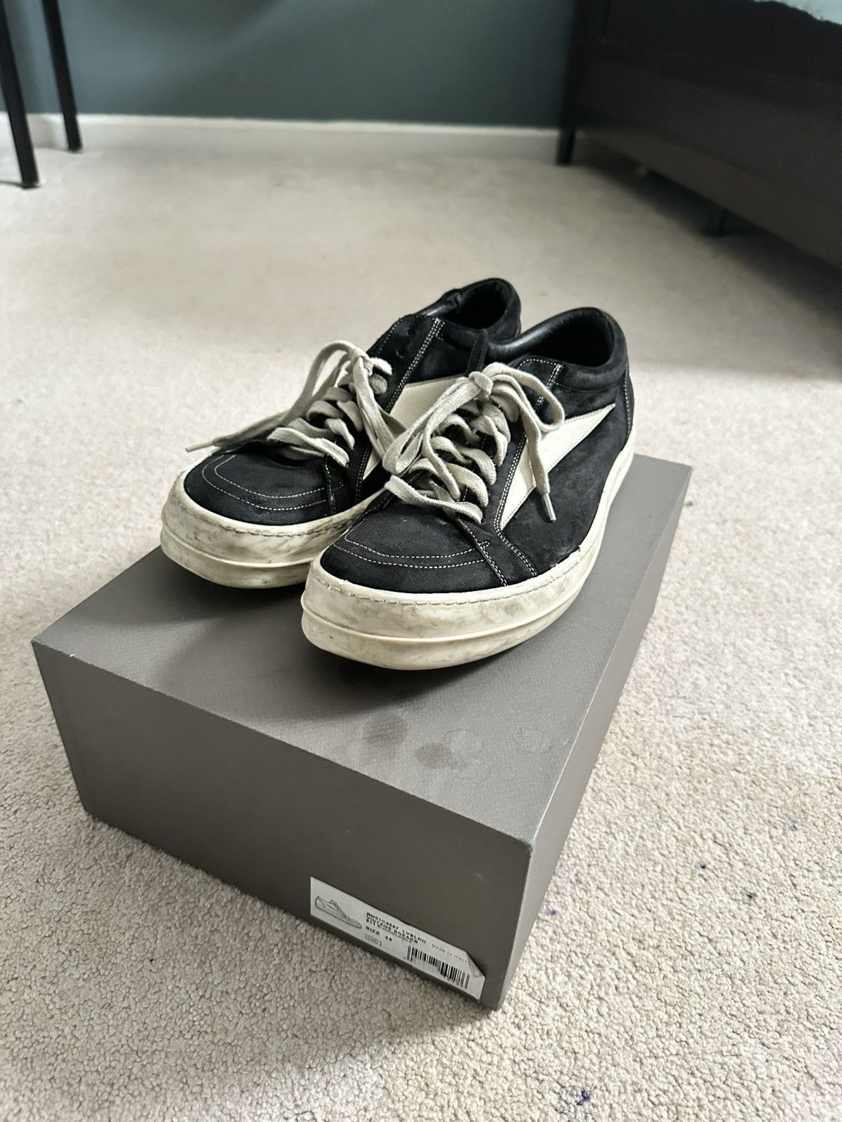Rick Owens × Rick Owens Drkshdw Rick Owen’s Vintage Vans | Grailed