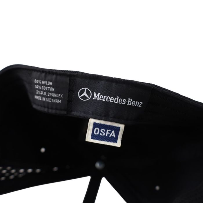Mercedes Benz Authentic Mercedes-Benz Logo Spellout Fitted Hat | Grailed