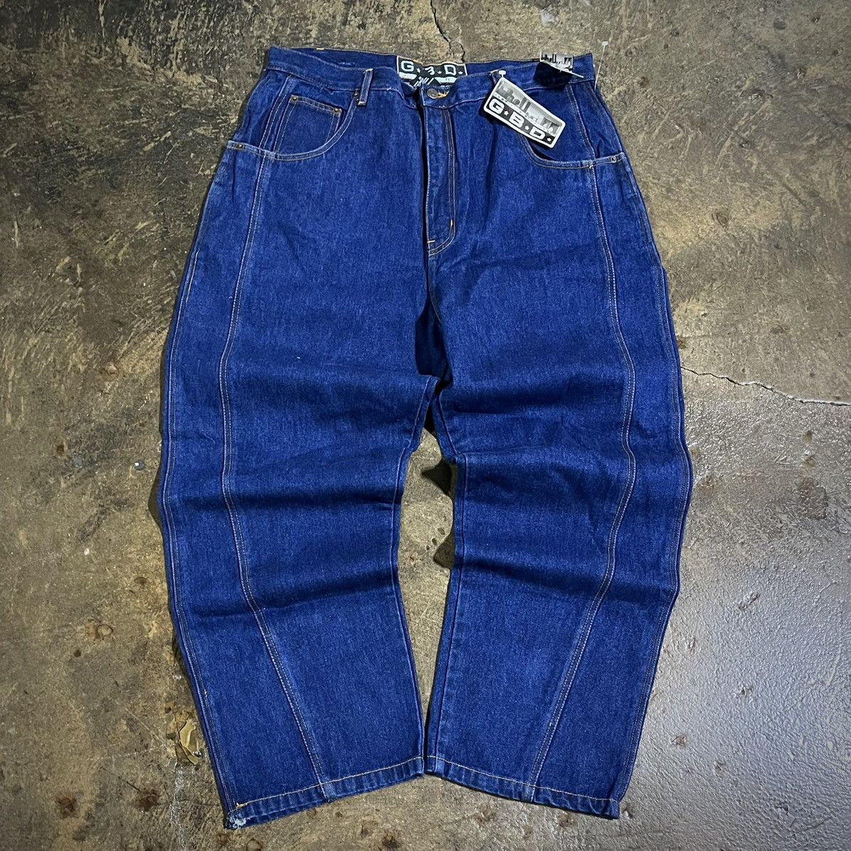 Vintage Crazy Vintage Y2K Baggy Jeans JNCO Wide Leg Skater Unique | Grailed