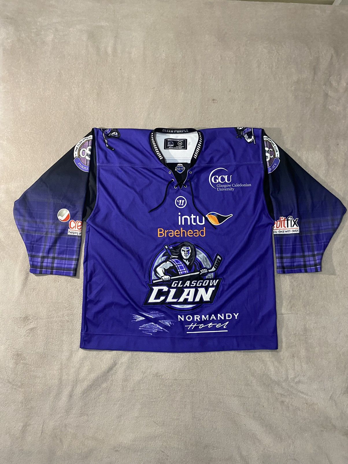 Warrior GLASGOW BRAEHEAD CLAN VINTAGE ICE HOCKEY JERSEY | Grailed