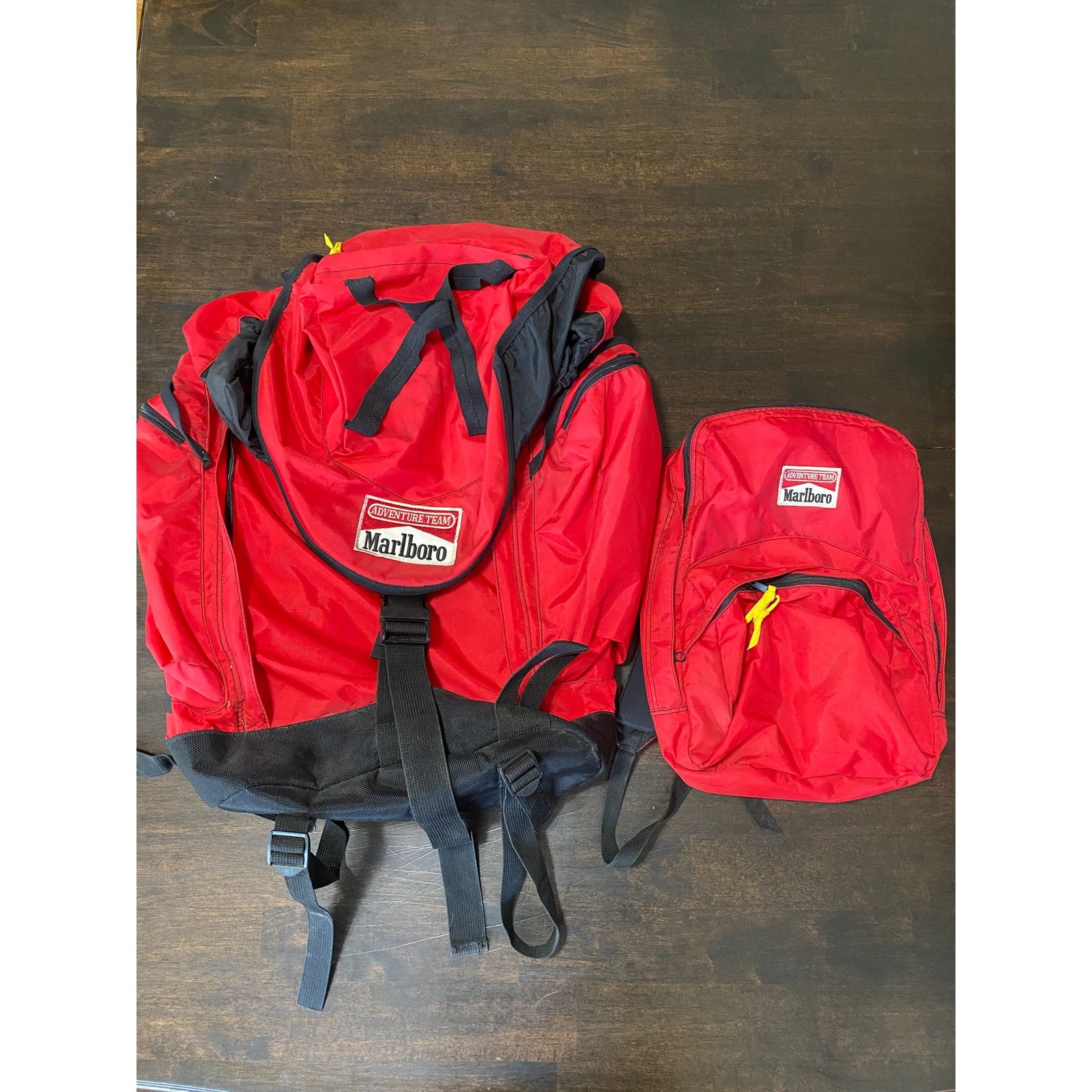 Marlboro Marlboro Adventure Team Hiking Pack and Small Backpack | Grailed