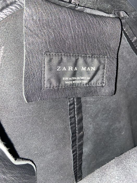 Zara Rare Zara Real Leather Jacket | Grailed