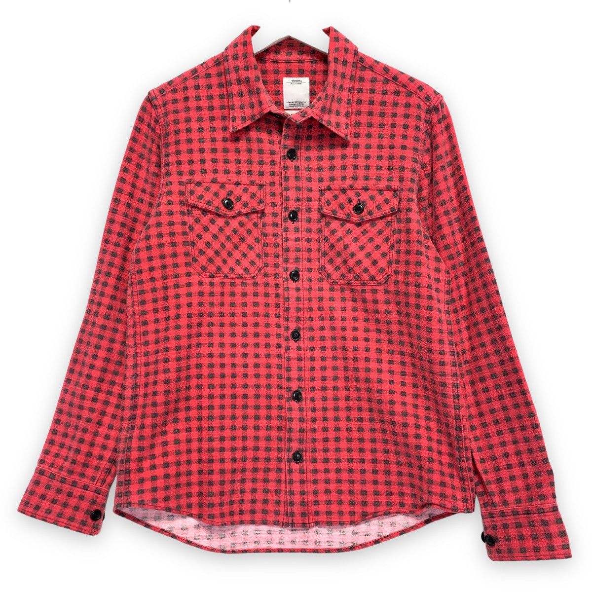 Visvim Visvim 16aw BLACK ELK FLANNEL shirt gingham check | Grailed