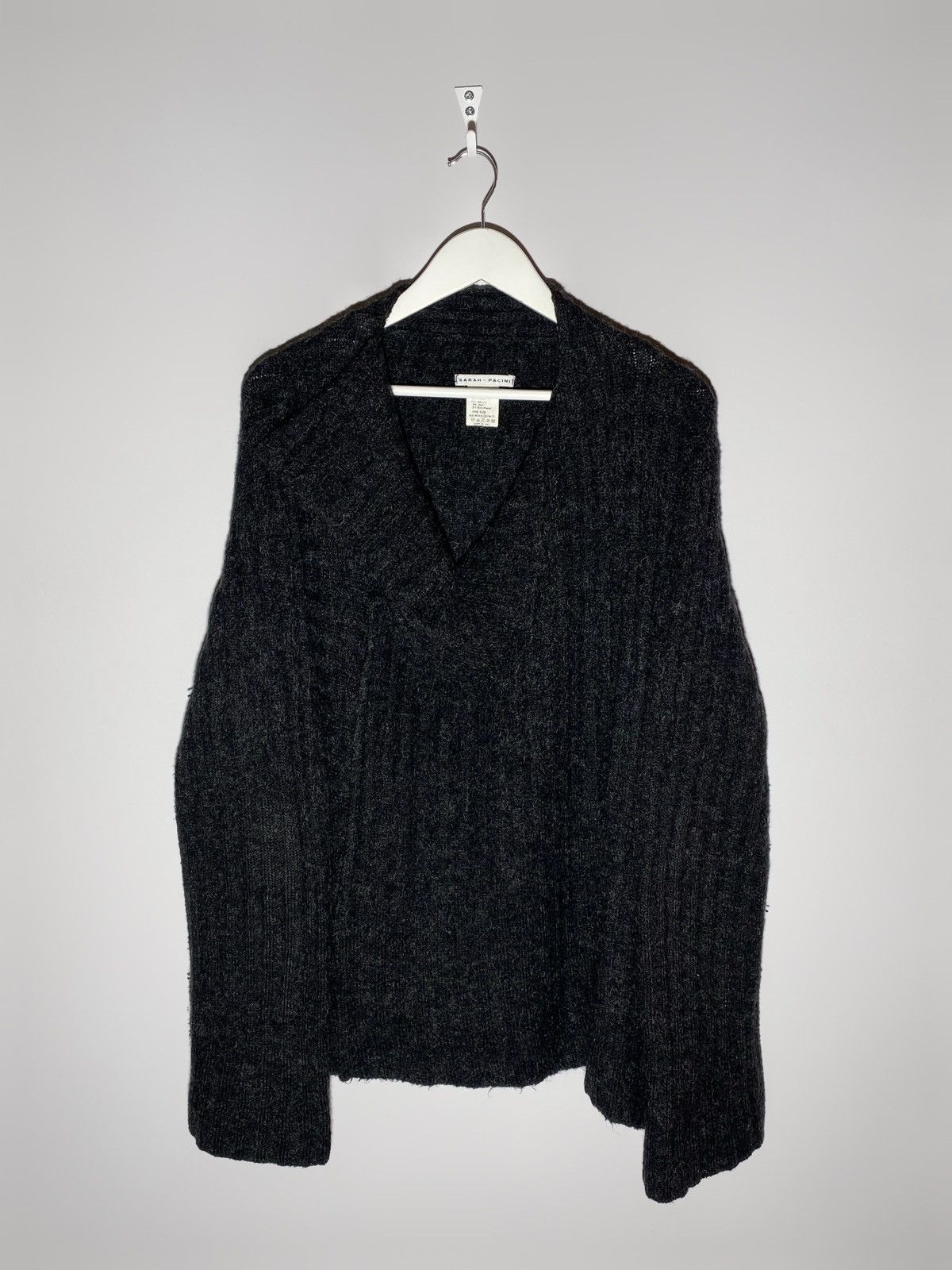 Avant Garde Sarah Pacini Kid Mohair Sweater like Ackermann | Grailed