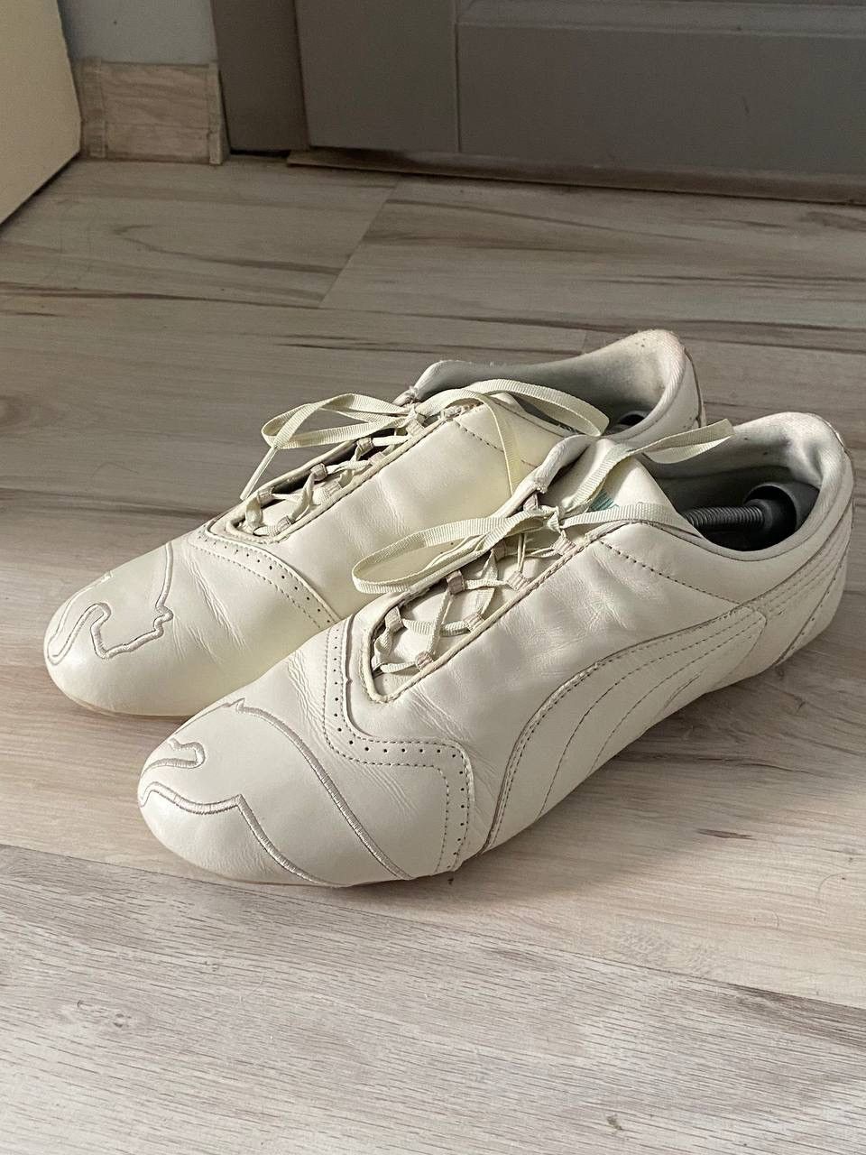 Puma × Streetwear × Vintage Sneakers Puma Sela Speedcat Beige Leather ...