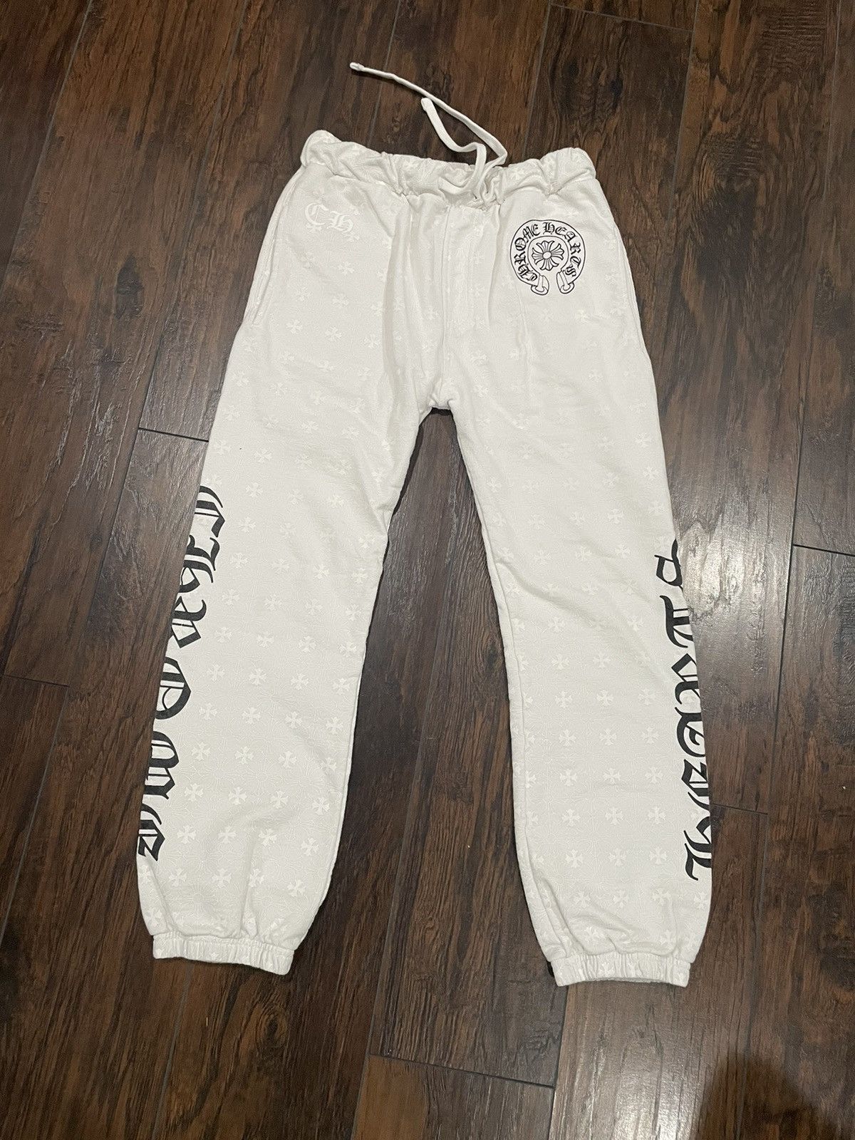 Chrome Hearts Chrome hearts cross sweatpants | Grailed