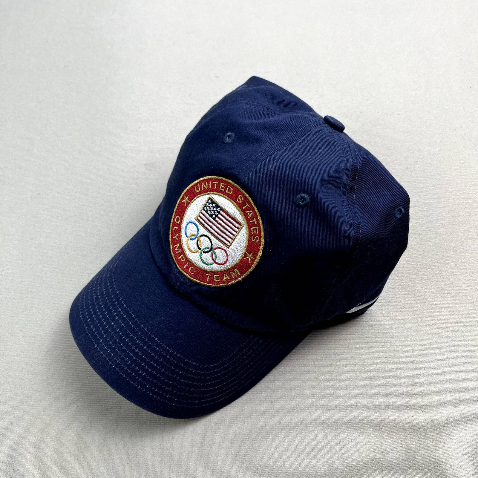 Nike Nike USA Olympic Team Hat Cap Navy Blue Swoosh Logo Sports | Grailed