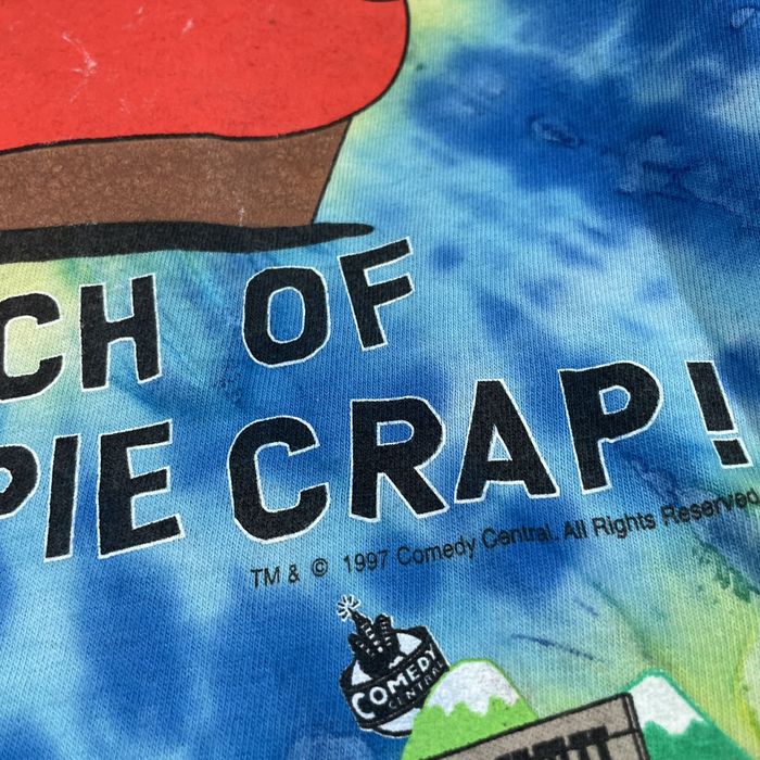 Vintage Cartman 1997 South Park tv show hippie crap cartoon central ...