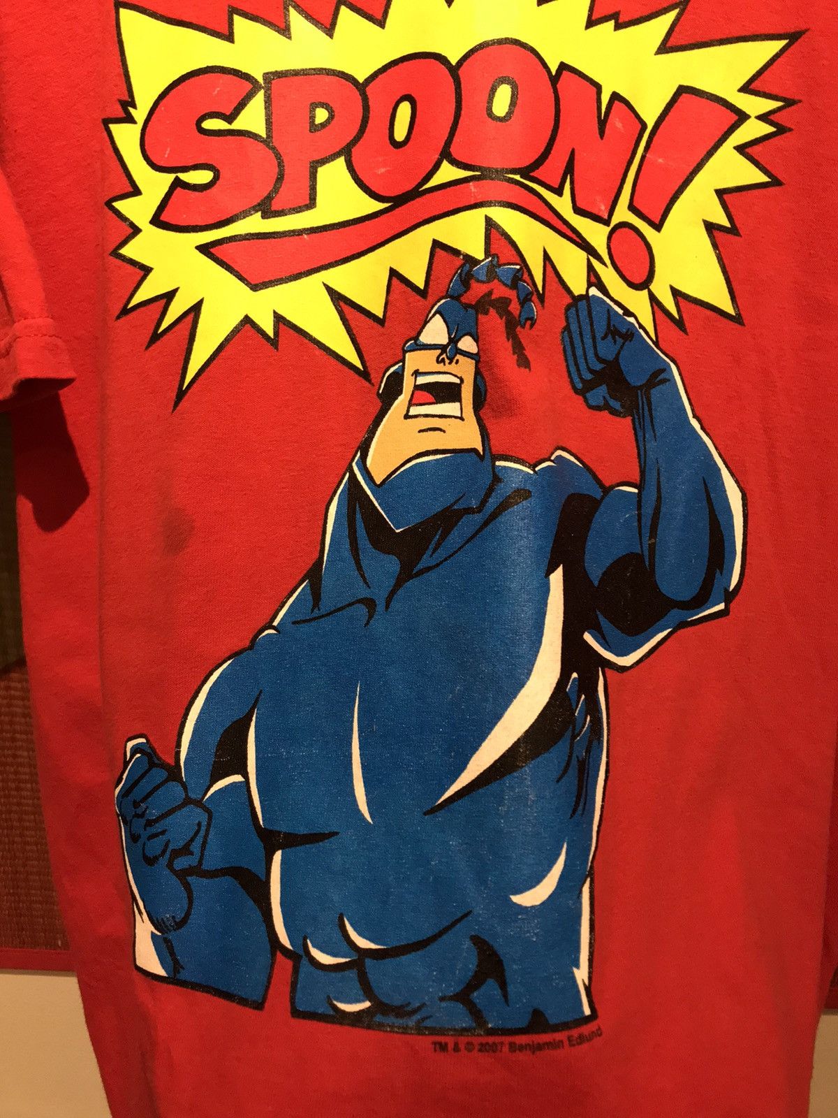 Vintage 2007 retro vintage the tick comic cartoon promo shirt | Grailed