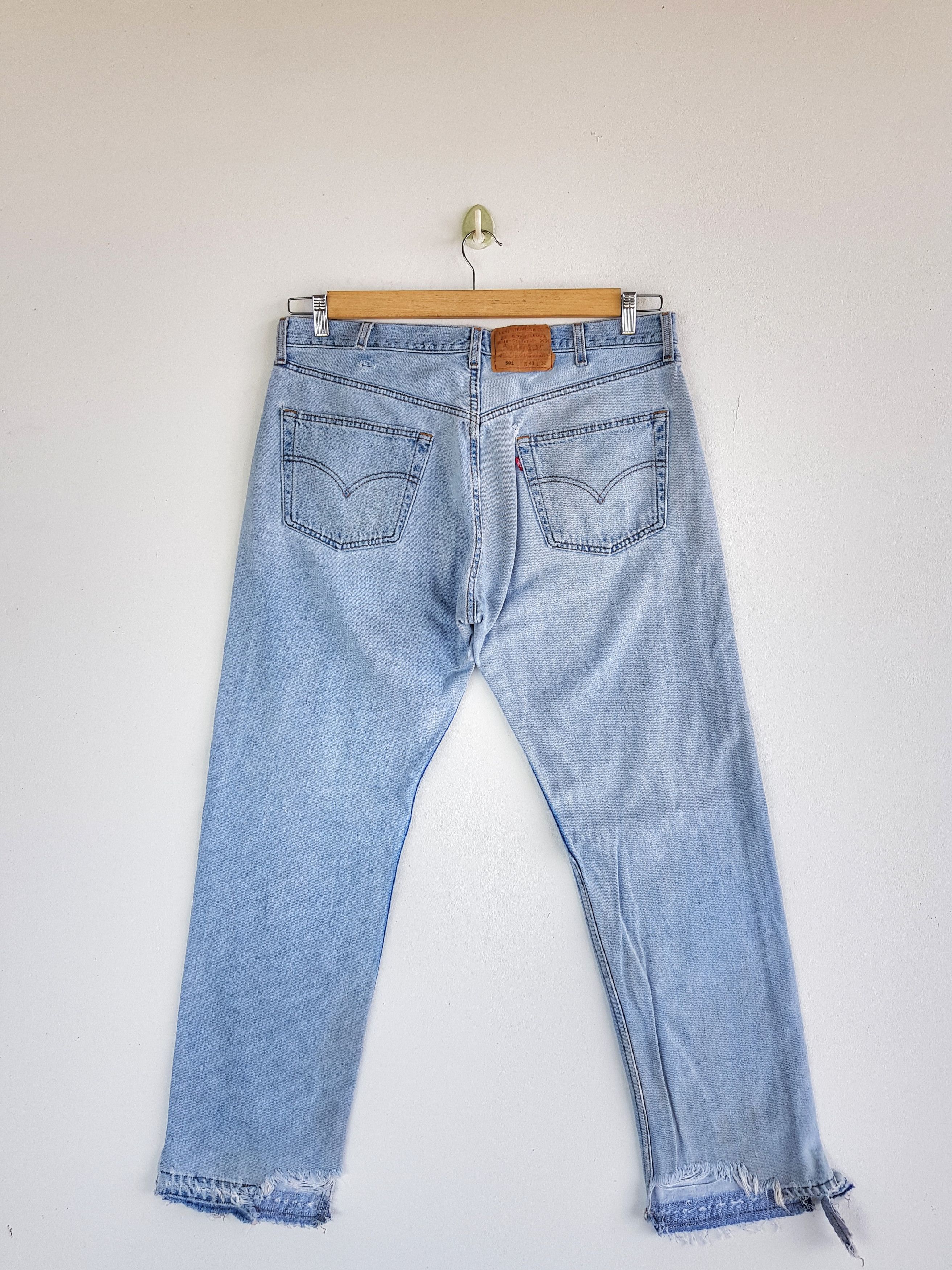 Vintage Vintage Levis 501 Jeans Released Hem Levis Jeans Denim | Grailed