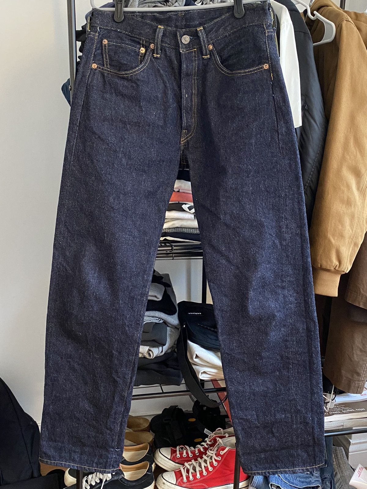 Levi's Vintage Clothing Levis Vintage Clothing LVC 1955 501 Made in ...