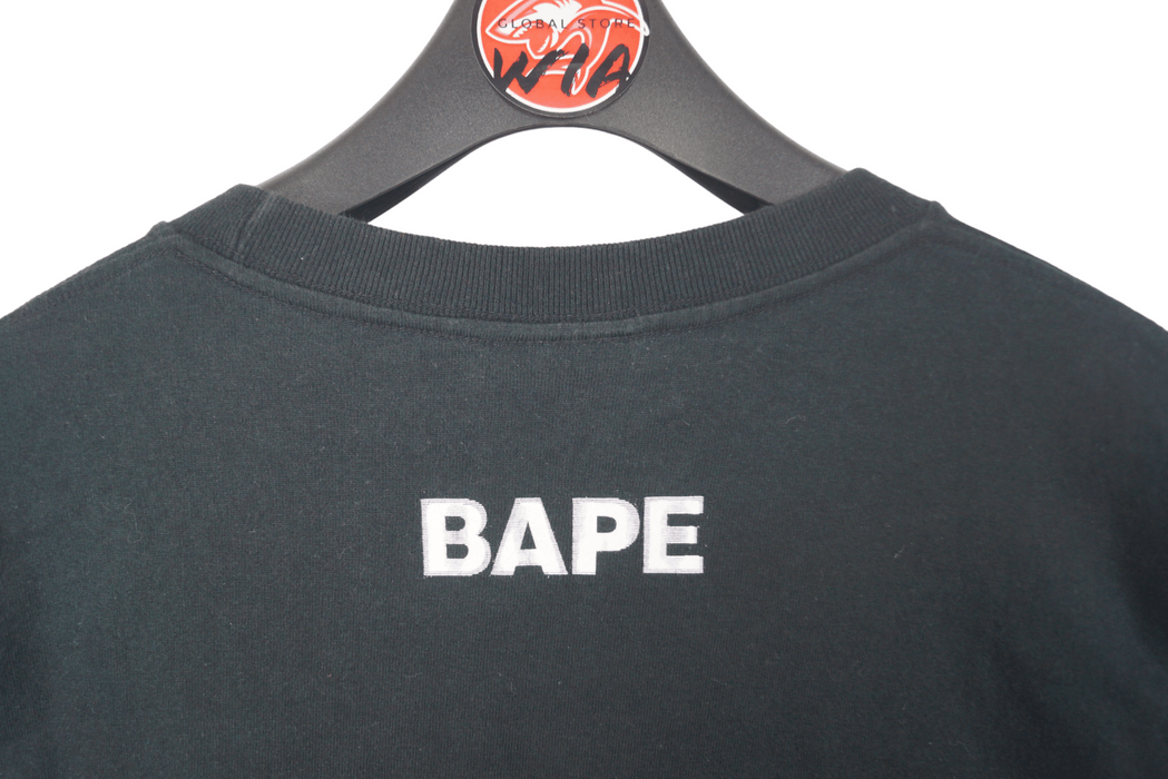 Bape Vintage Bape A Bathing Ape Tee Made In Japan Long Sleeve | Grailed