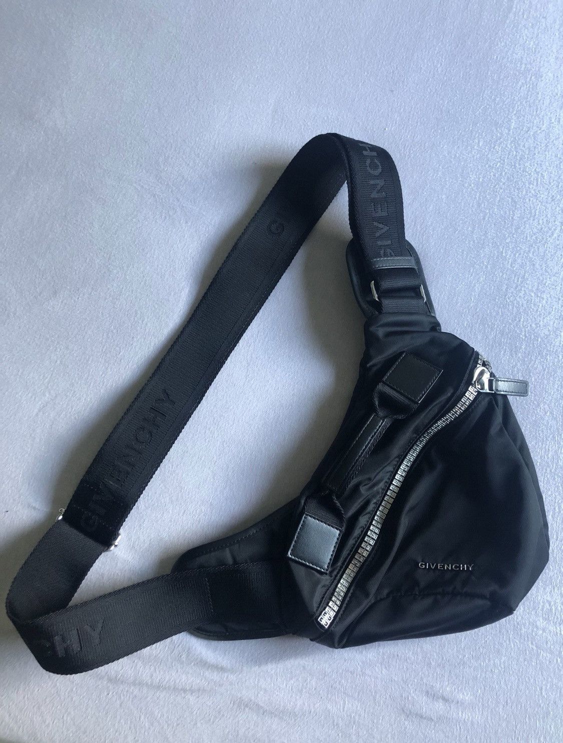 Givenchy × MMW G-zip triangle bag | Grailed