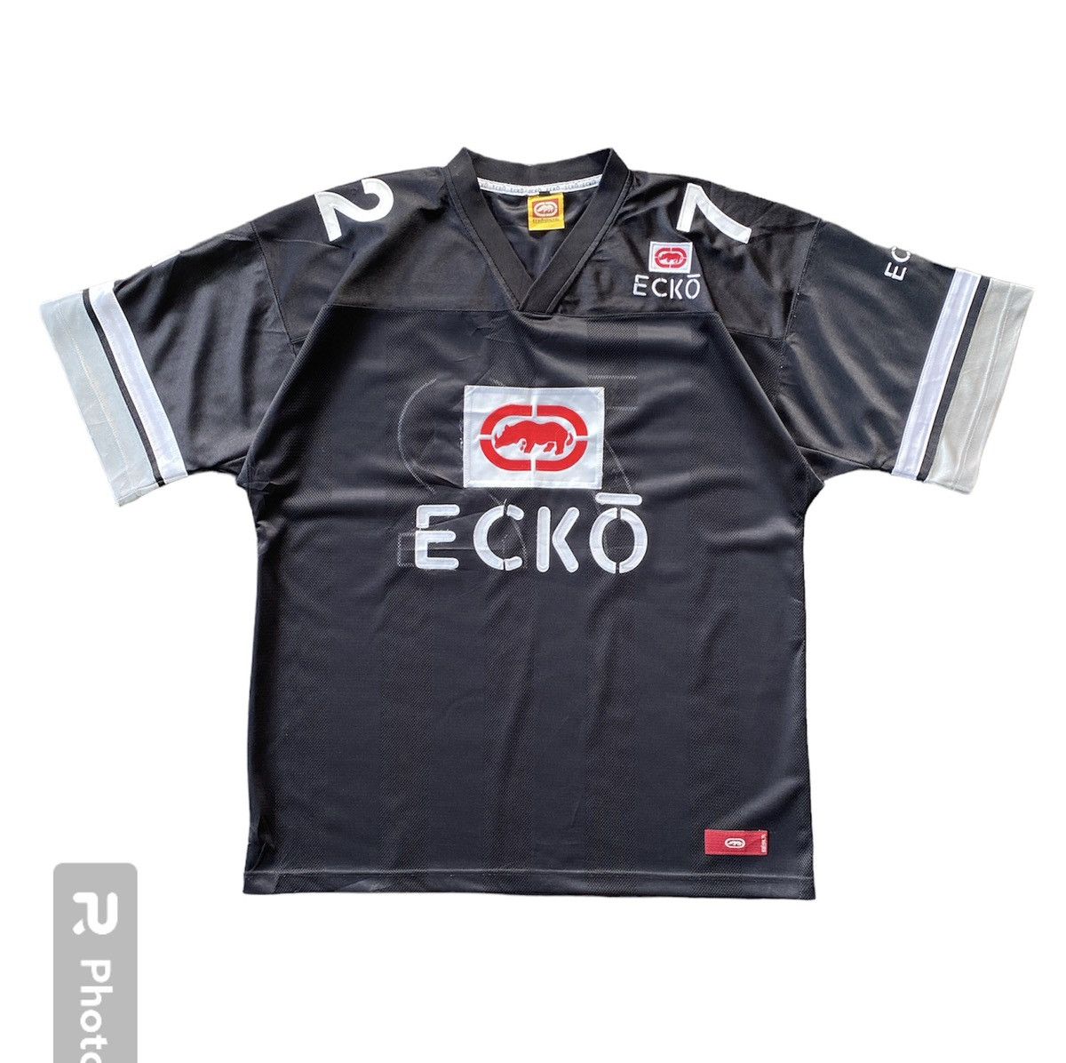 Ecko Unltd. × Marc Ecko × Streetwear ️Vintage Y2K ECKO UNLTD. 72 Football Mesh Jersey | Grailed