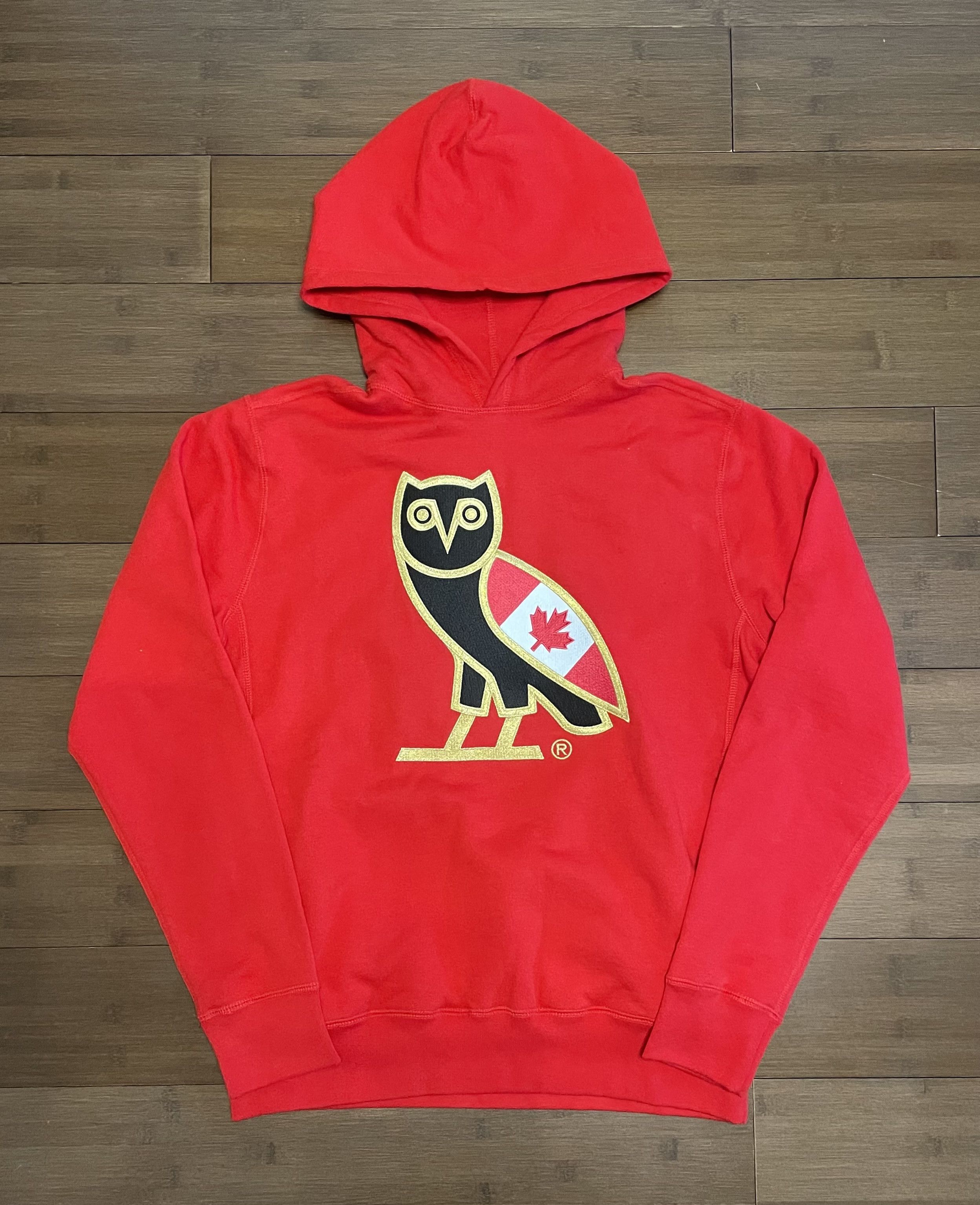 Octobers Very Own OVO CANADA FLAG OG OWL HOODIE | Grailed