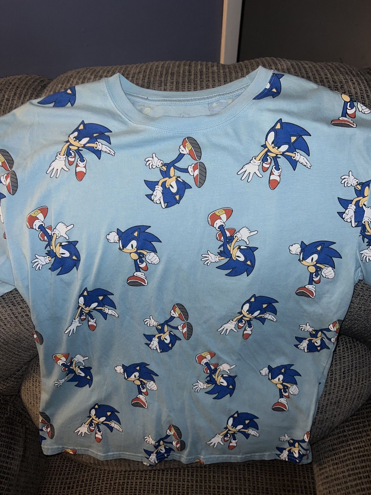 Print All Over Me × Sportswear × Streetwear Sega Sonic The Hedgehog All ...