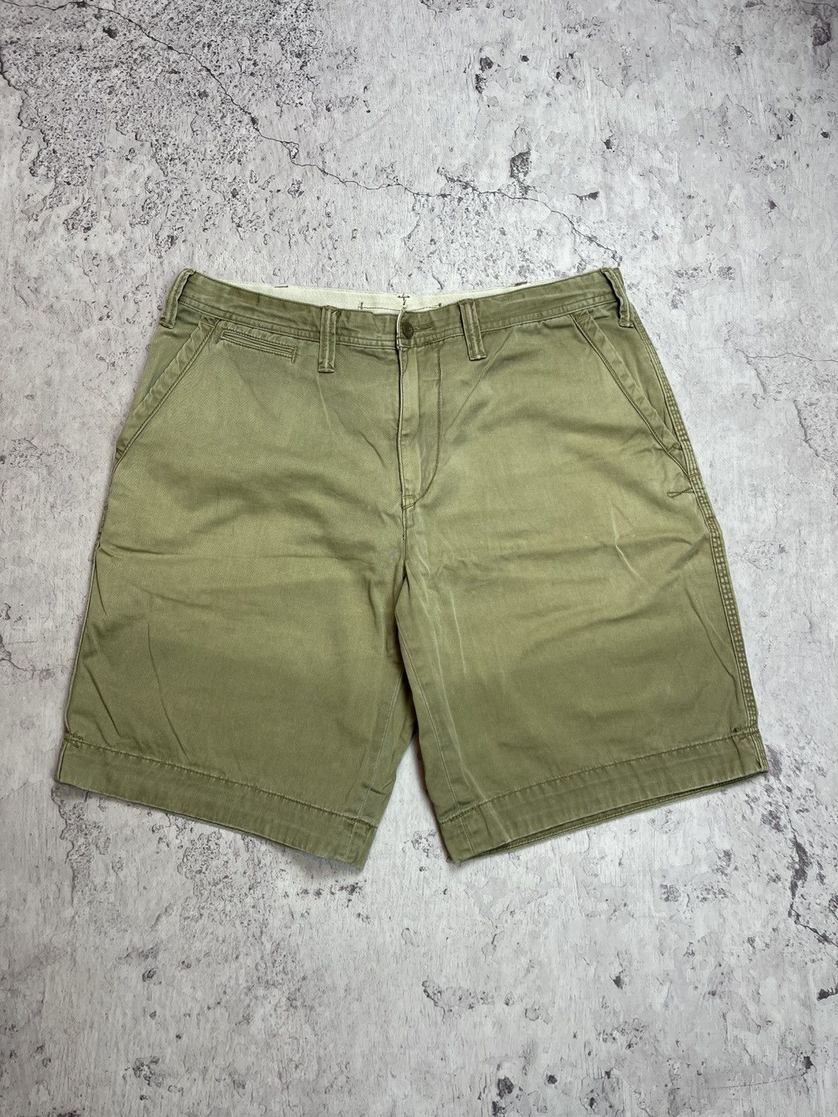 Polo Ralph Lauren × Streetwear Vintage Polo Ralph Lauren Sun Perfect Faded Chino Shorts | Grailed