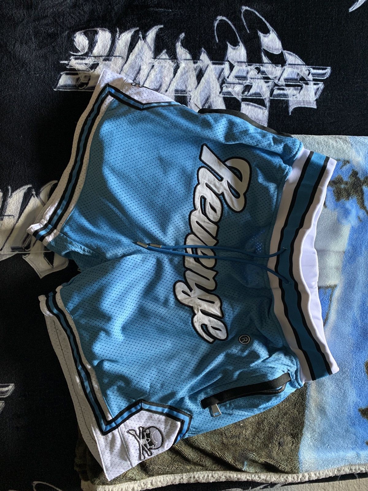 Revenge Revenge Blue Basketball Shorts | Grailed