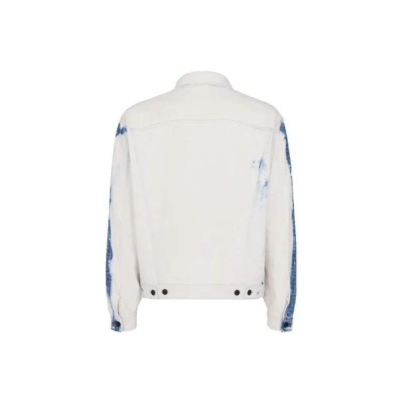 Fendi o1w1db10325 FW1027 Jacket in Blue & White | Grailed