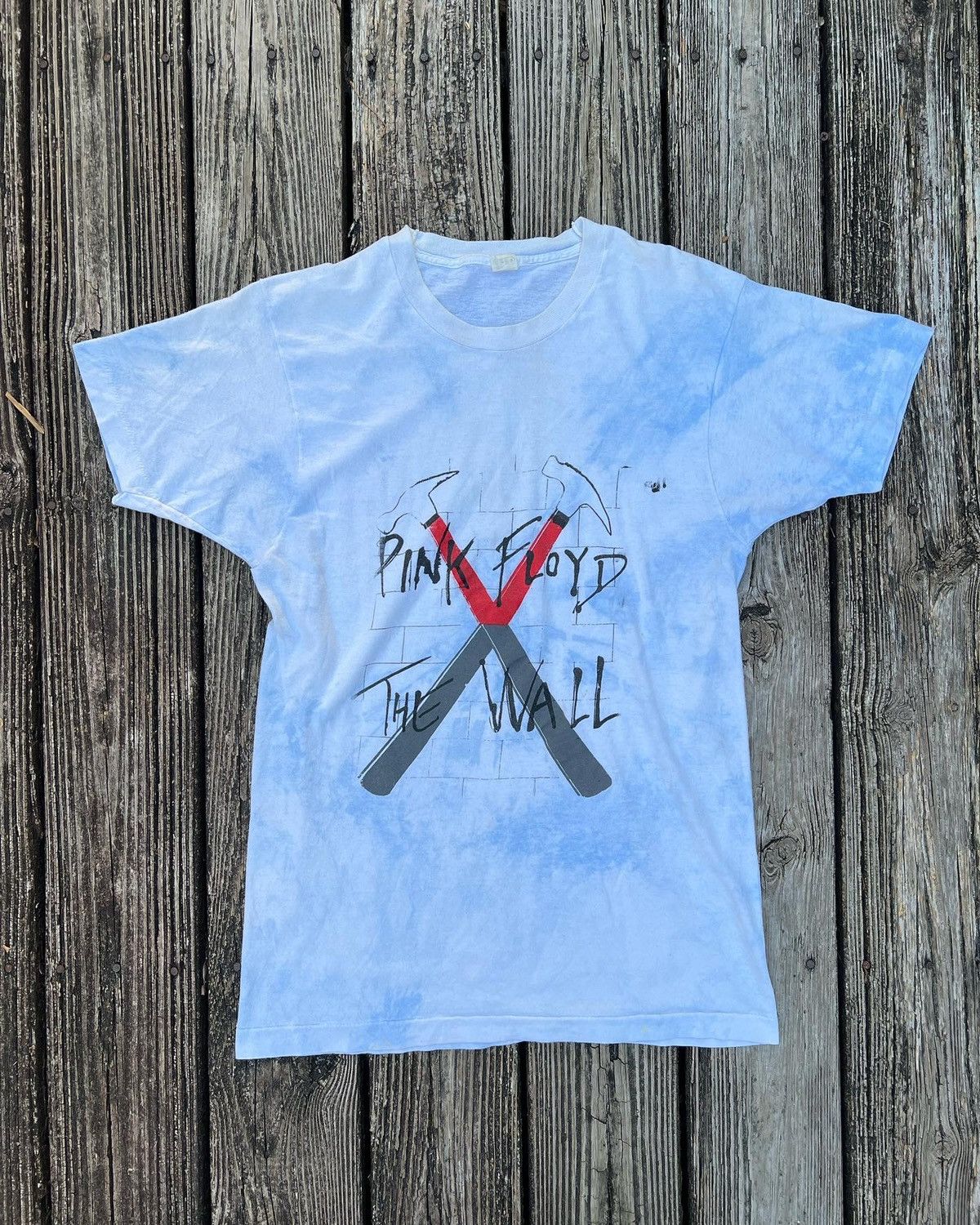 Band Tees × Pink Floyd × Vintage Pink Floyd “The Wall” Early 80s Screen ...