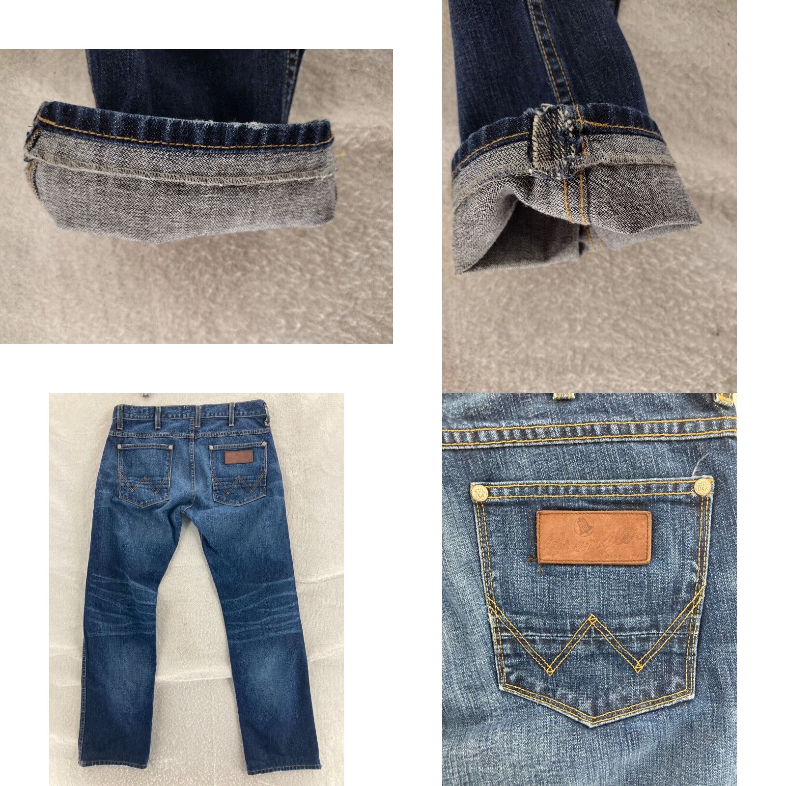 Wrangler Wrangler Mens Vintage Jeans Blue Bell Matt Le Brea 31x29 ...