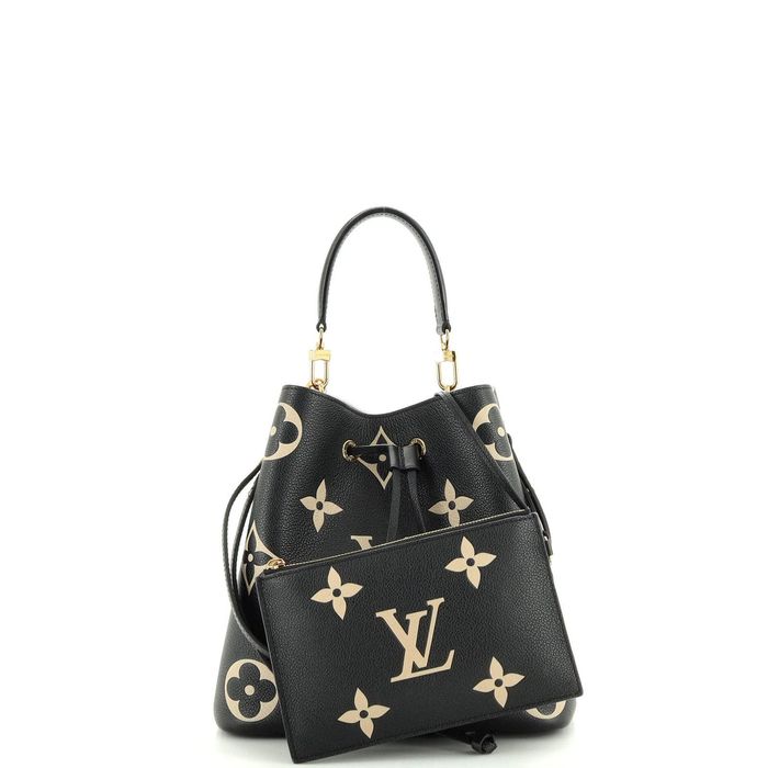 Louis Vuitton NeoNoe Handbag Bicolor Monogram Empreinte Giant MM | Grailed