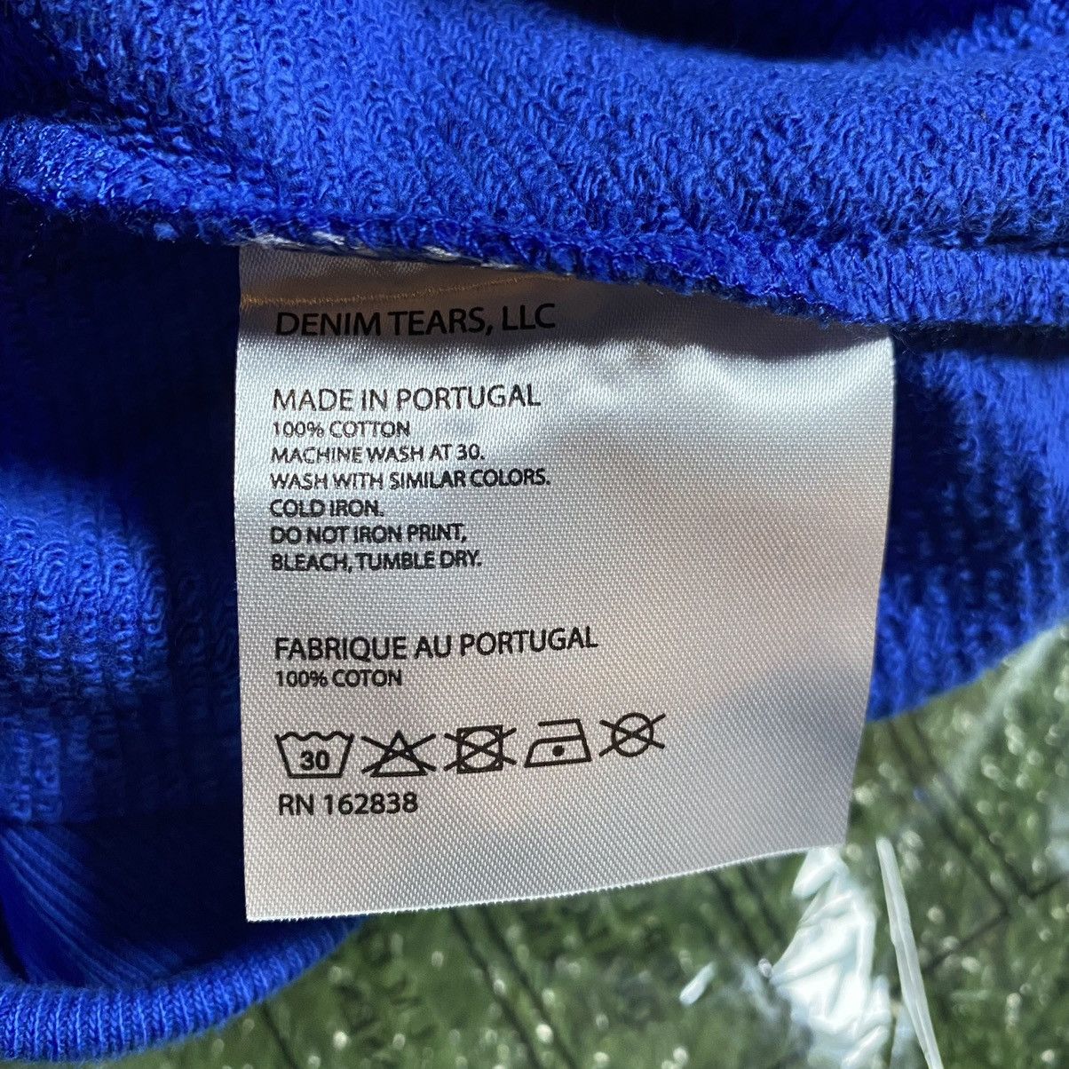 DENIM TEARS Denim Tears blue hoodie | Grailed