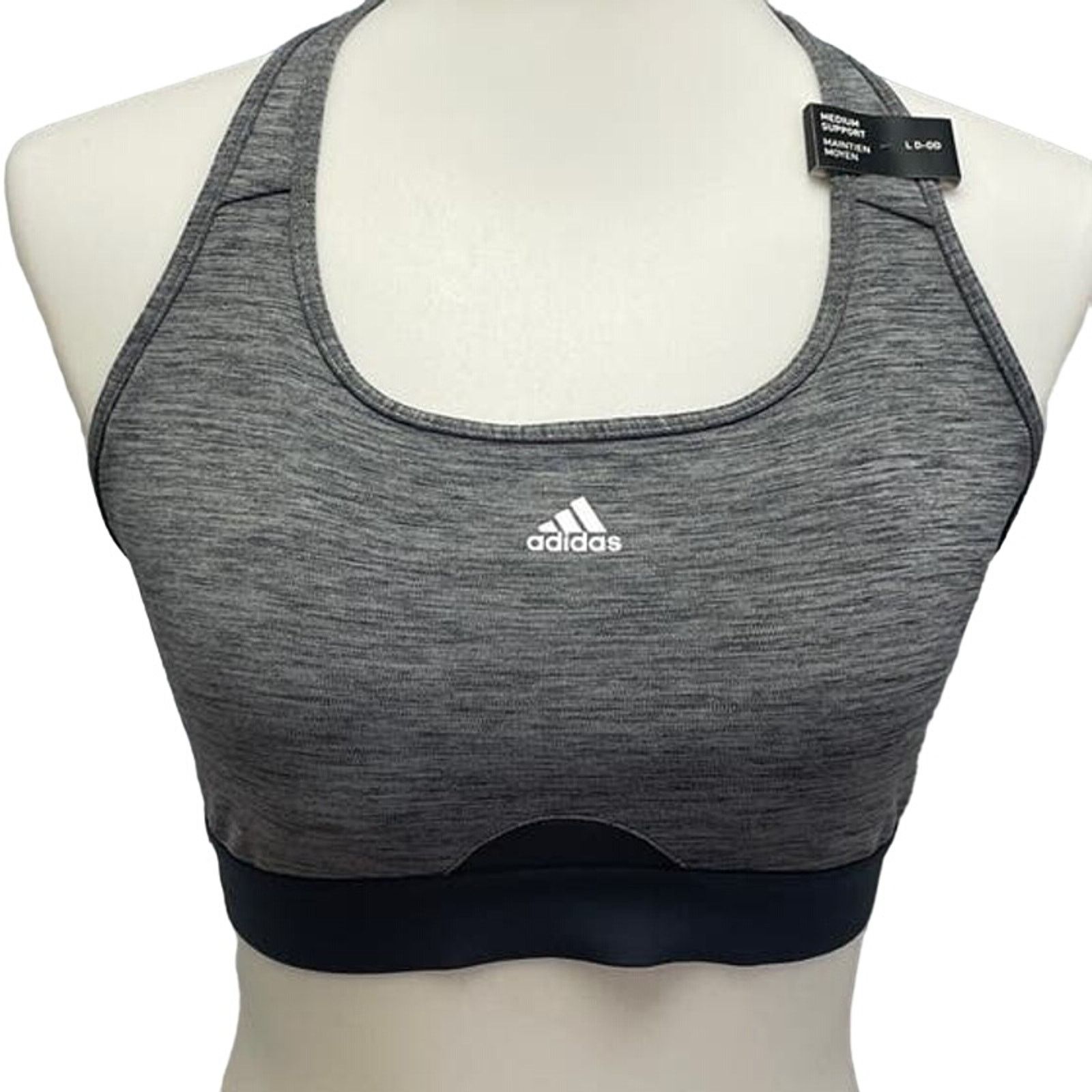 Adidas New Adidas Large 44DD Medium Support Training Sports Bra | Grailed