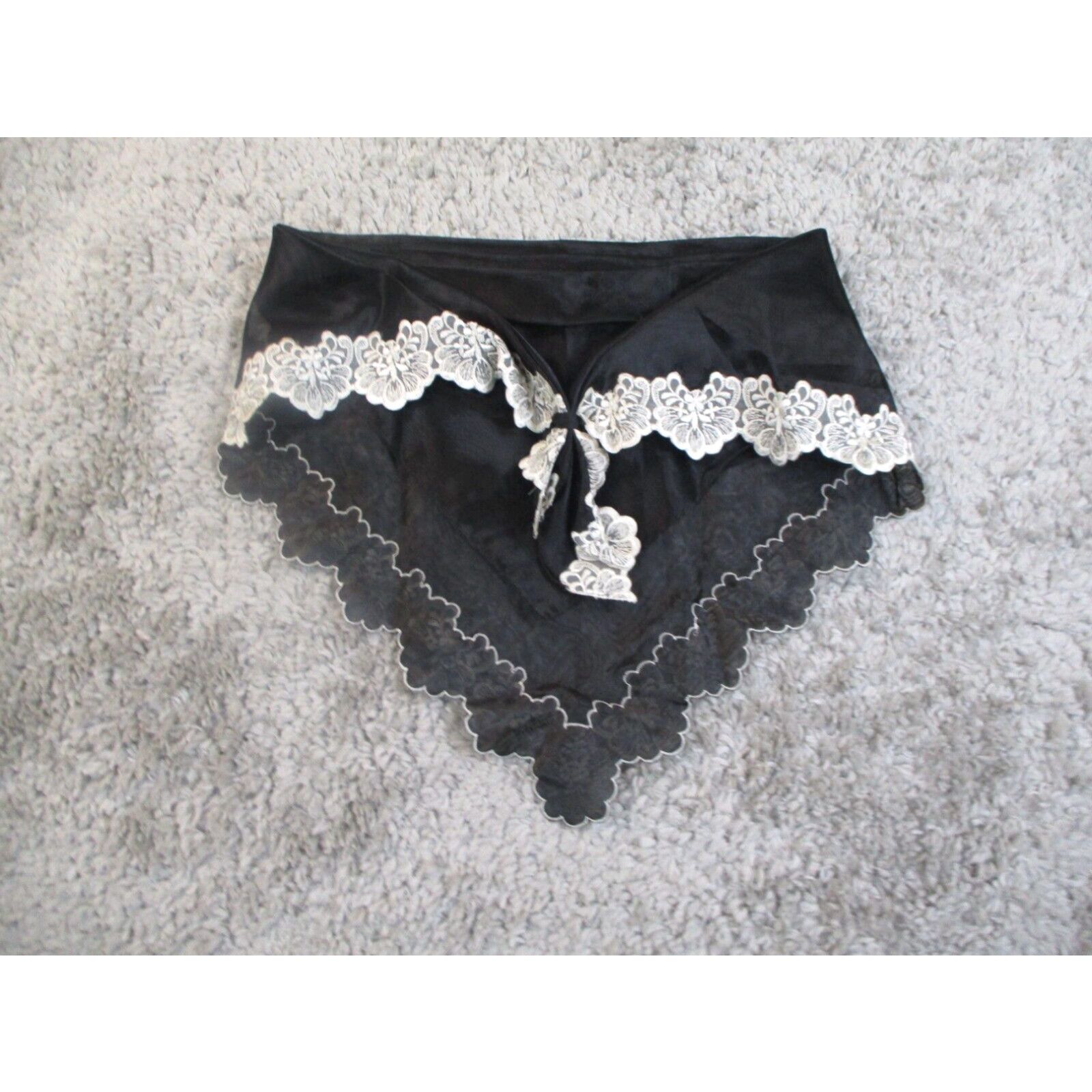 Vintage Raffaella Barong Tagalog Wrap For Womens Black Ivory Lace ...