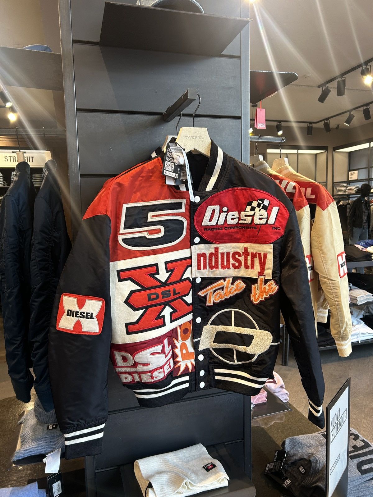 Diesel DIESEL J-BULC PATCH Bomber Jacket RRP 530$ | Grailed