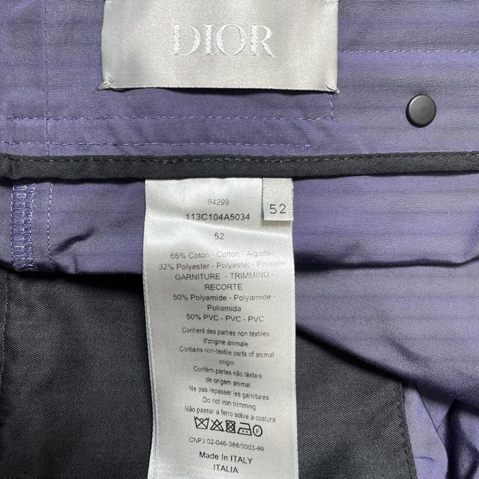 Dior Dior Tactical Cargo Pants Midnight Blue | Grailed