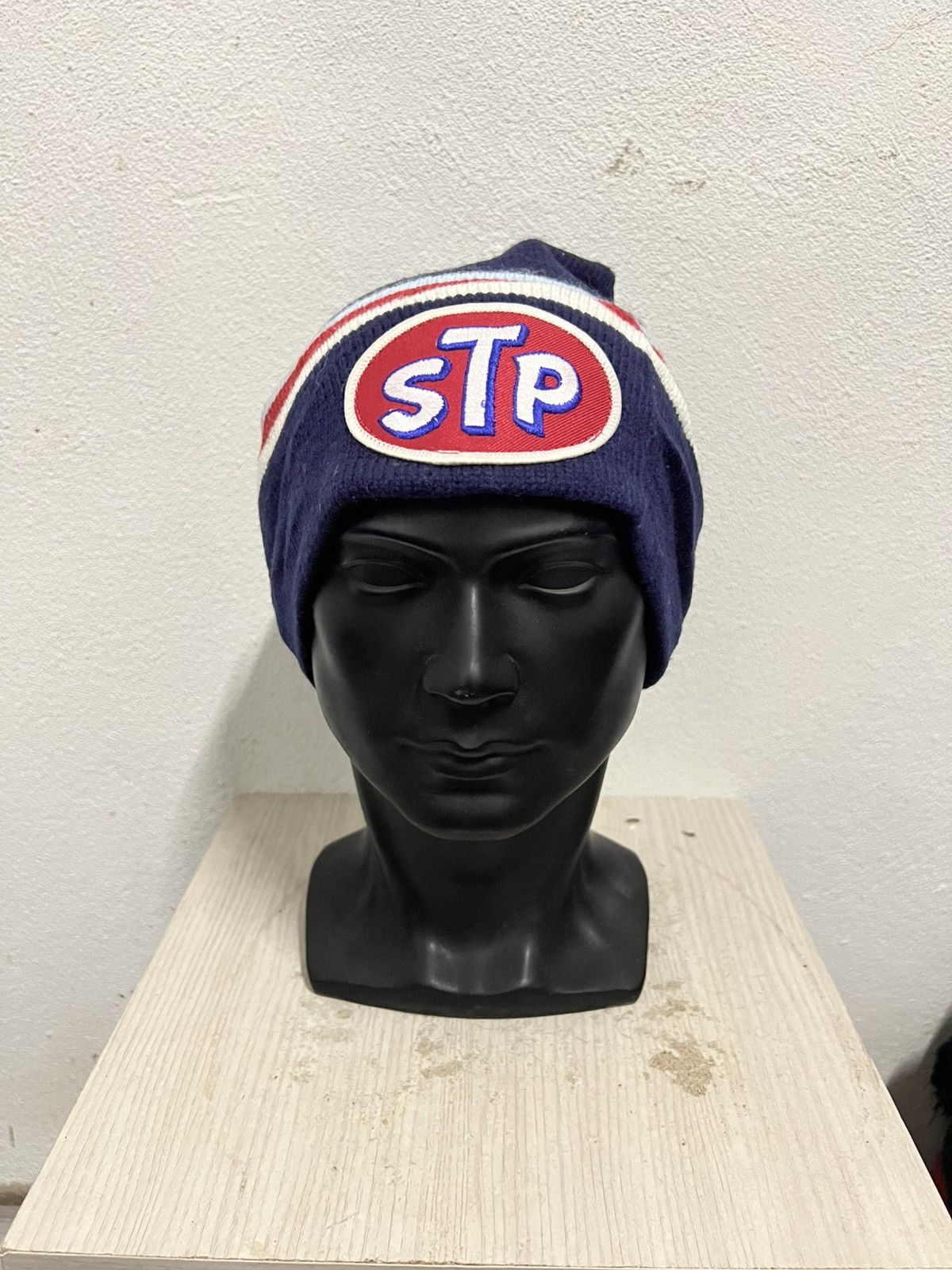 Vintage Vintage STP Racing Sport Big Logo Beanie Hat | Grailed