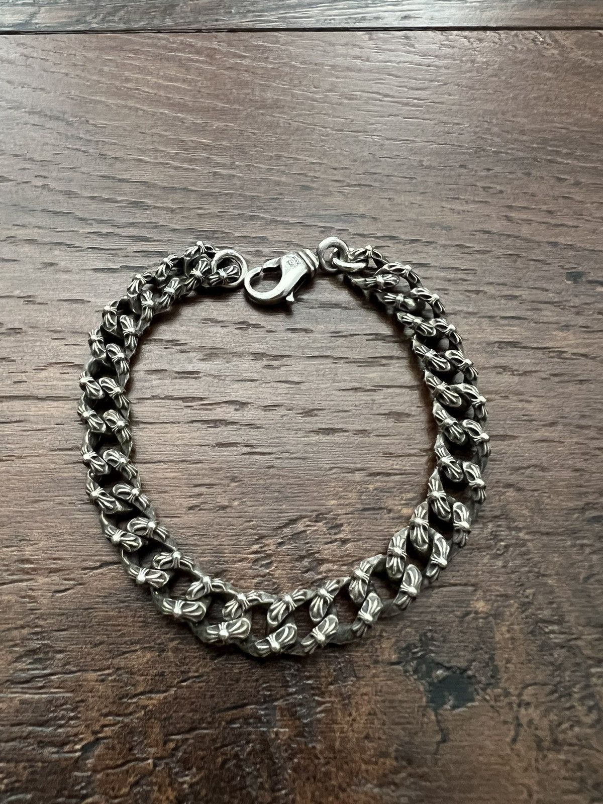 Chrome Hearts Chrome hearts extra fancy mini Cuban link bracelet | Grailed
