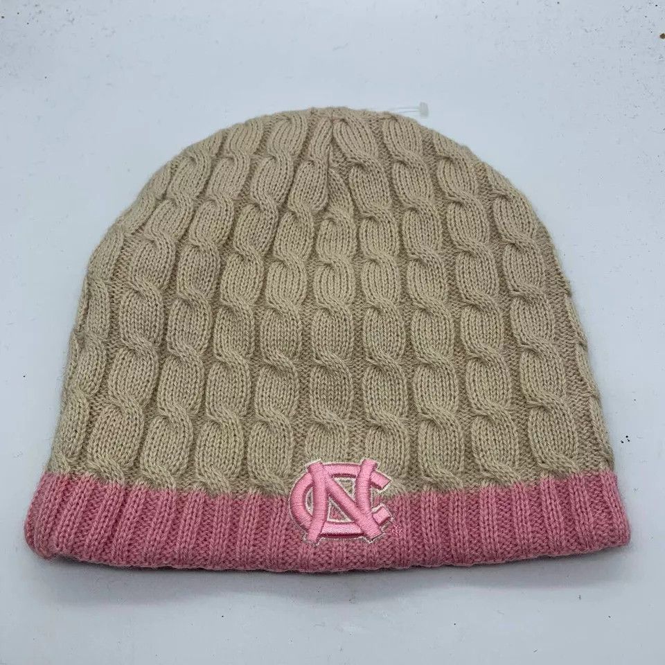 Ncaa University of North Carolina Tar Heels Hat Brown Knit Beanie | Grailed