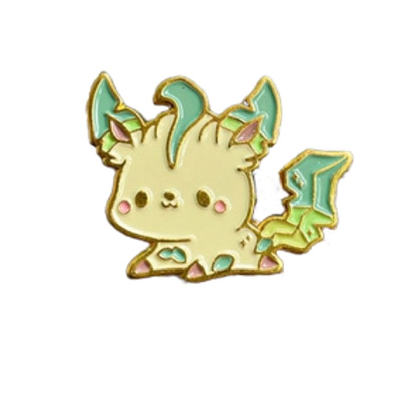 Enamel Leafeon Classic Pokemon Pikachu Enamel Pins - 13-1 | Grailed