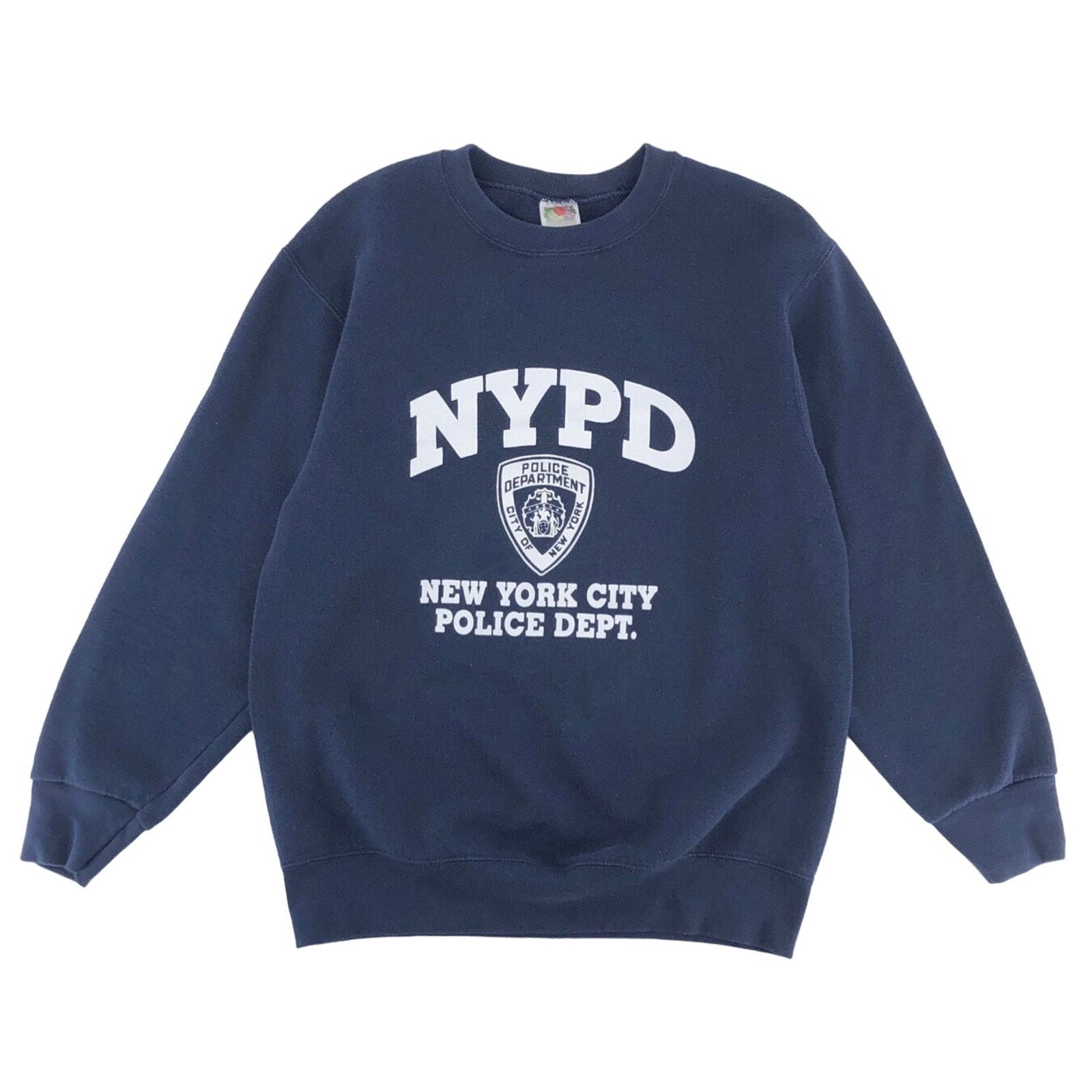 Fruit Of The Loom × Vintage 90s NYPD New York Police crewneck ...