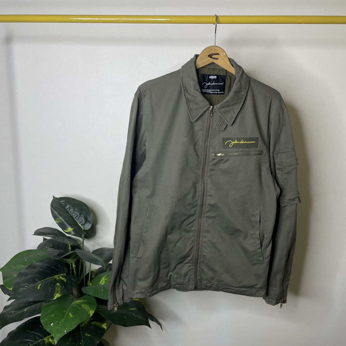 Vintage Dydo Record x John Lennon Military Yoko Ono Artwork Jacket ...