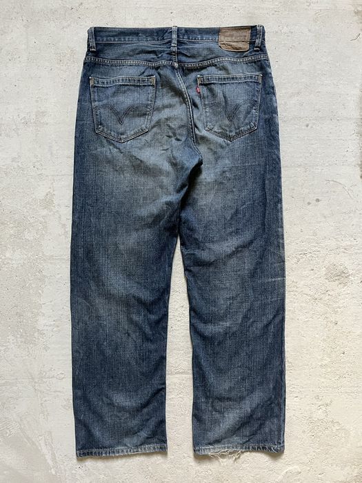 Levi's Vintage Levis Baggy Rusty Denim Balenci Style | Grailed