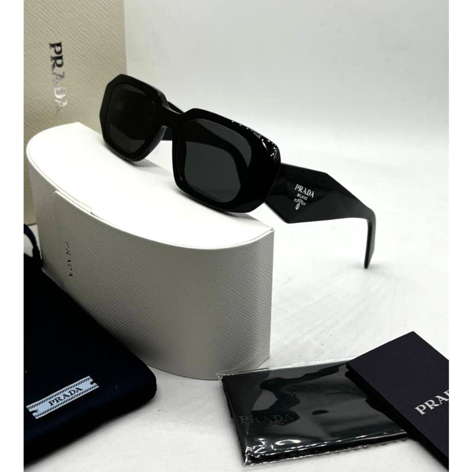 Prada NEW Prada PR17WS Symbole Sunglasses in Blue | Grailed