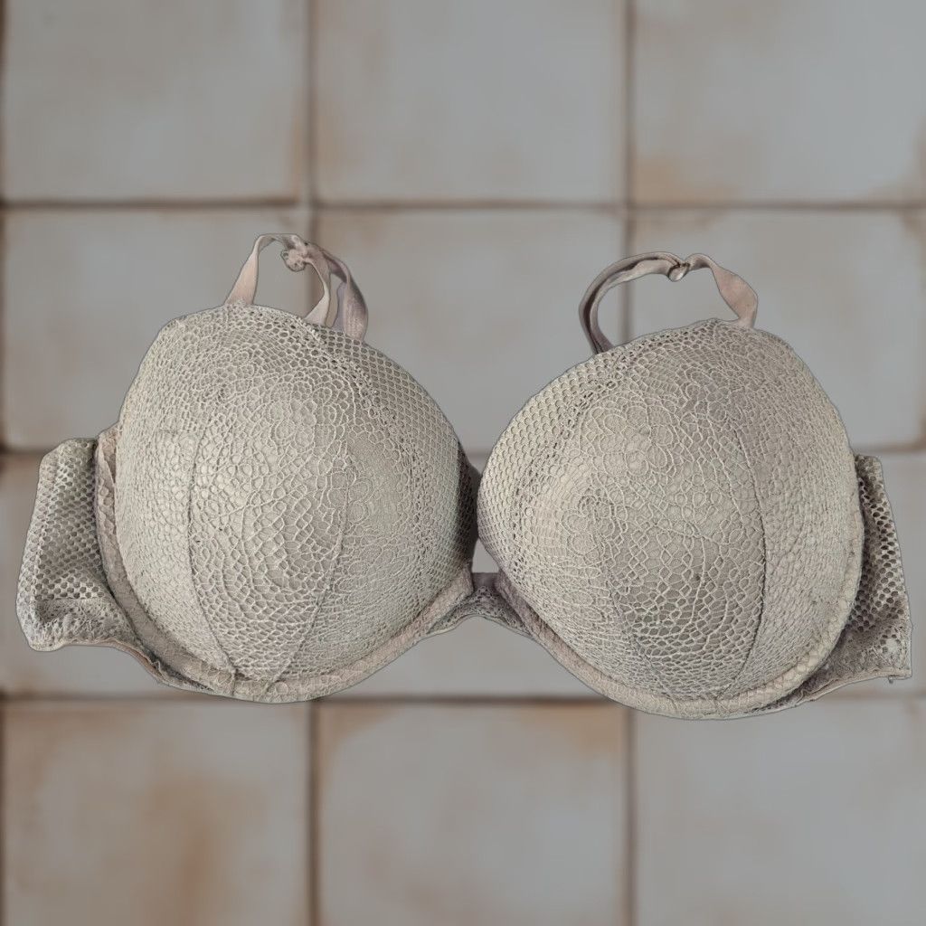 Victoria's Secret Victoria Secret Very Sexy Women 36D Gray Lace Push Up ...