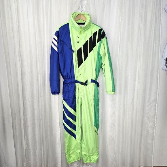 Obermeyer Obermeyer Rocket ski suit snow suit neon green Gore-Tex | Grailed