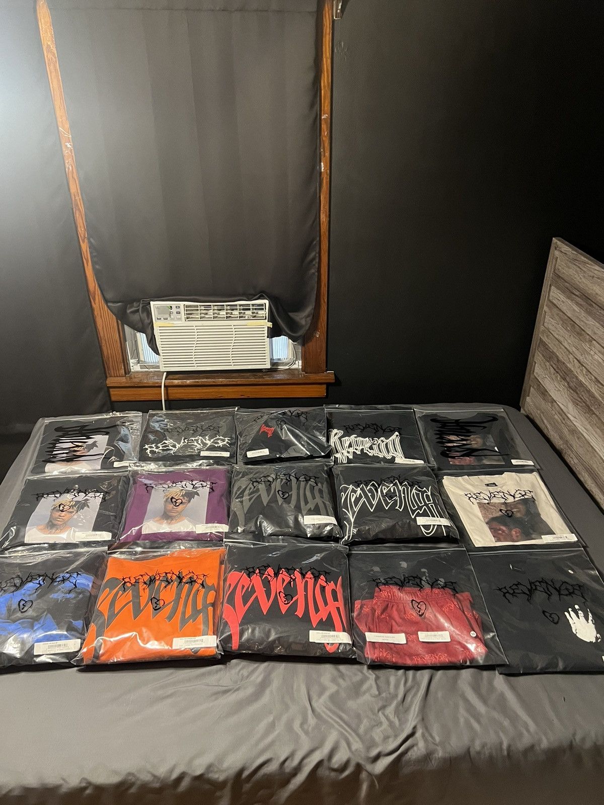 Revenge X KILL OUTLINE HOODIE BLACK/WHITE | Grailed